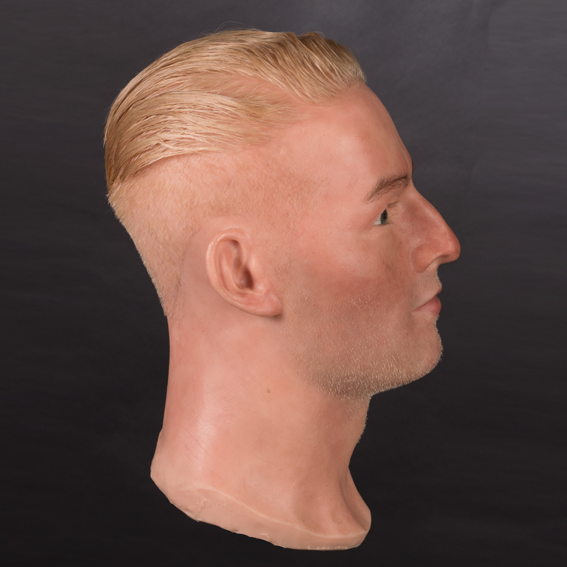 MSH761 Male silicone head | Museummannequins.com